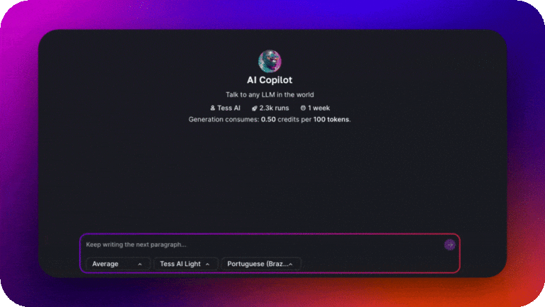 Tess AI Platform: the World's Largest AI Platforms in One Place!