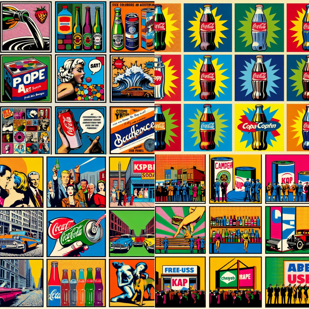 Imágenes hechas con IA inspiradas en diferentes artistas: 2024